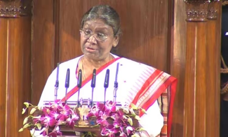 நாடாளுமன்ற பட்ஜெட் கூட்டத்தொடர் ஜனாதிபதி உரையுடன் தொடங்கியது