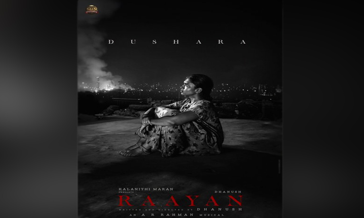 Dushara Vijayan's first look poster of Dhanush's Raayan released ...
