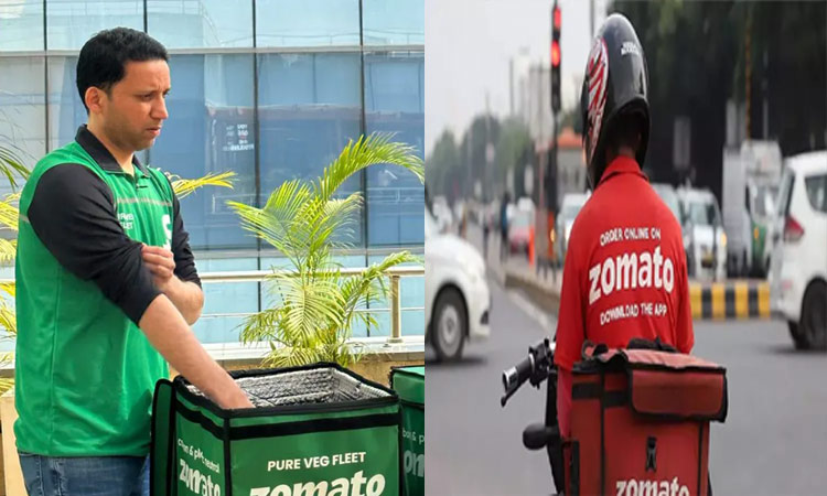 Zomato Reverses Decision To Segregate Fleet With Green Uniform | சைவ ...