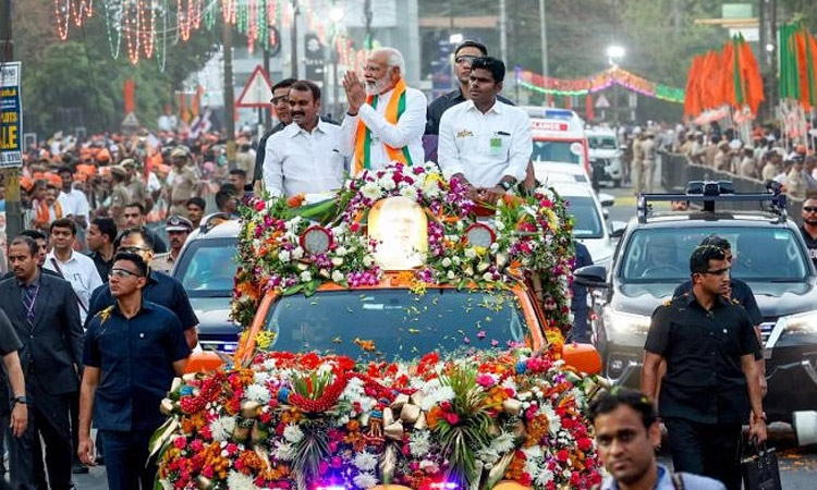 Prime Minister Modi's 'Vehicle Rally' tomorrow - Change of traffic in ...