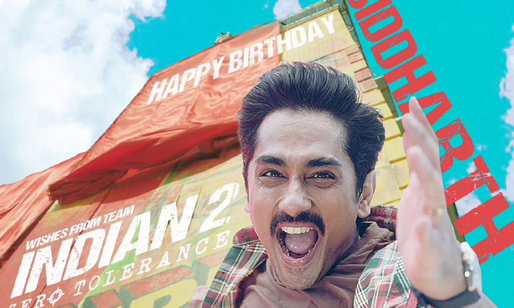 Siddharth's 'Indian 2' FIRST LOOK poster out on his 45th birthday ...