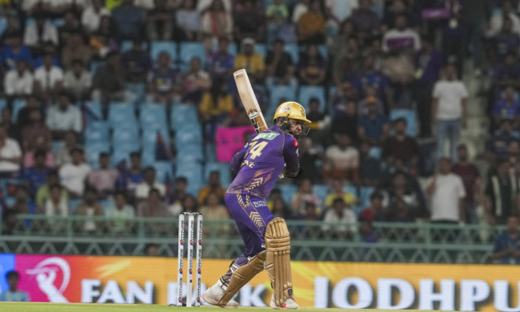 Sunil Narine in action: Kolkata sets mega target for Lucknow | சுனில் ...
