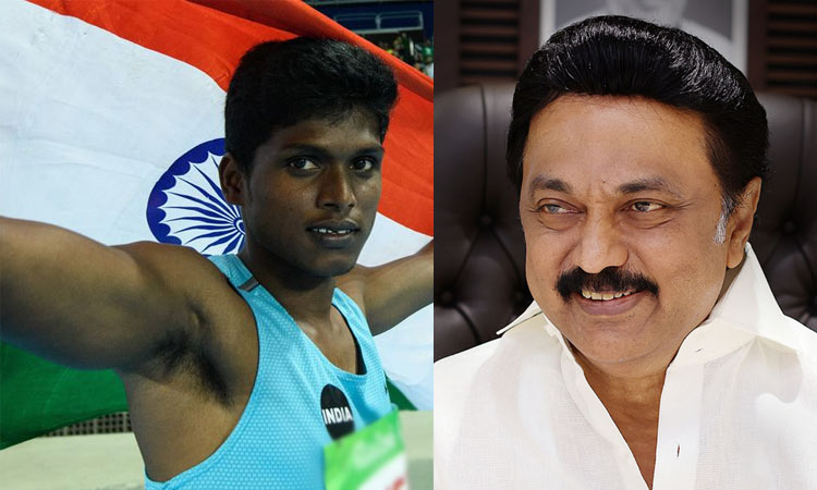 Chief Minister M.K.Stal congratulated Mariappan who won gold | தங்கம் ...