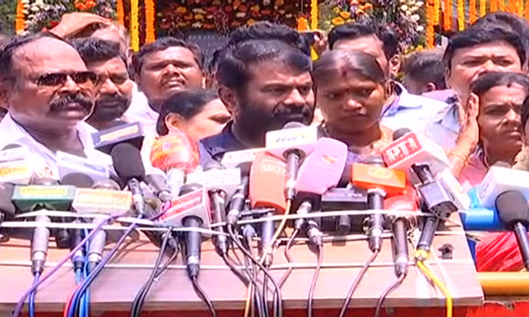 If BJP votes beyond us, I will dissolve the party - Seeman | பா.ஜனதா ...