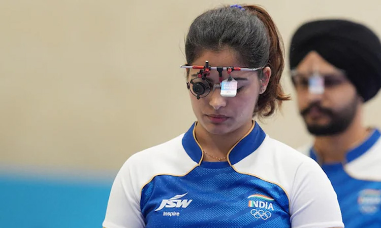 Manu Bhaker in final of women's 25m pistol event in Paris: When and ...