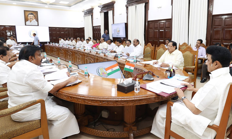 TN Cabinet Meeting Begins , மு.க.ஸ்டாலின் தலைமையில் அமைச்சரவை கூட்டம் ...