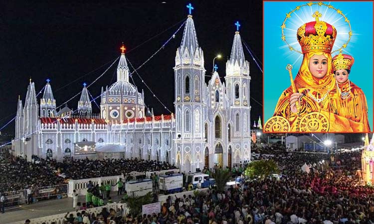 Velankanni Matha temple festival starts tomorrow | வேளாங்கண்ணி மாதா ...