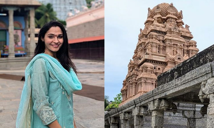 திருவண்ணாமலையில் சாமி தரிசனம் செய்த நடிகை ஆண்ட்ரியா | Actress Andrea ...