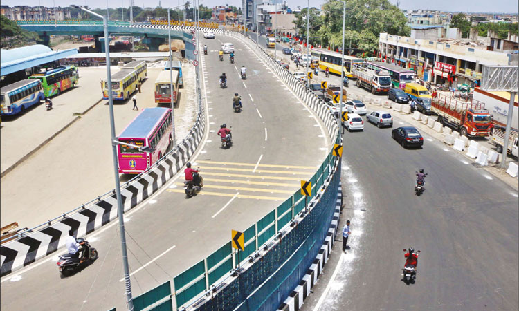 கோவை உக்கடம் மேம்பாலம் முழுமையாக பயன்பாட்டுக்கு வந்தது, Coimbatore ...
