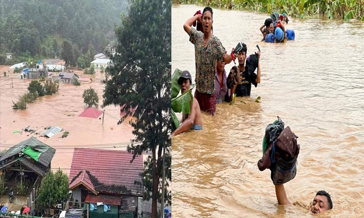 Myanmar's death toll from Typhoon Yagi rises past 200| யாகி சூறாவளி ...