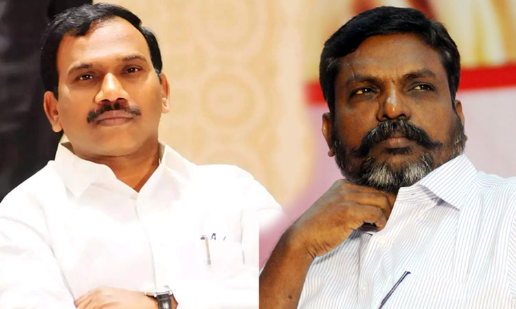 திமுகவுடன் தோள் கொடுக்கும் கட்சி விசிக: ஆ.ராசா | VCK Party that stands ...