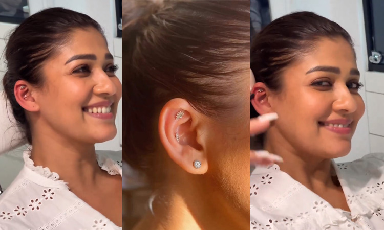 காது குத்திக்கொண்ட நயன்தாரா... இணையத்தில் வைரலாகும் வீடியோ | Nayantara ...