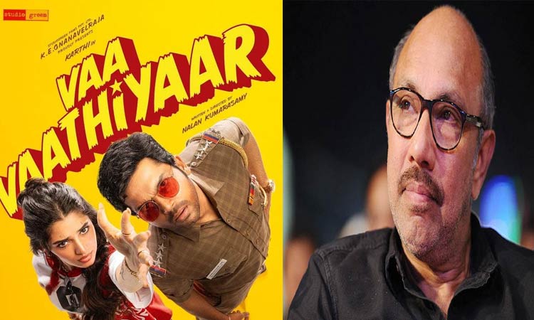 Actor Sathyaraj is playing this character in the film 'Va Vathiyar ...