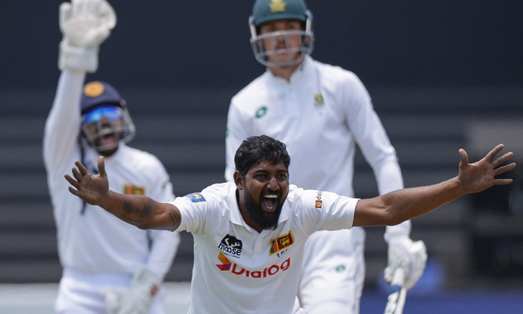 Test cricket: Prabhat Jayasuriya takes 2nd place in list of greatest ...