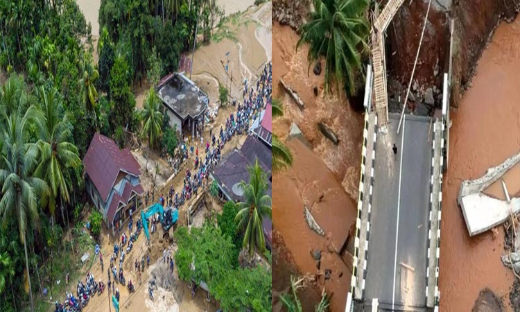 இந்தோனேசியா: ஜாவா தீவில் ஏற்பட்ட நிலச்சரிவு, திடீர் வெள்ளத்தில் சிக்கி 10 பேர் பலி, Landslides ...