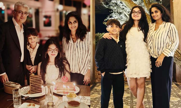 Ajith Kumar daughter Anoushka’s birthday celebration | அஜித் மகள் ...