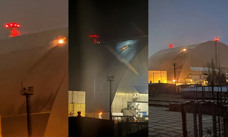 உக்ரைன் அணு உலை மீது ரஷியா டிரோன் தாக்குதல் | Russian drone struck ...