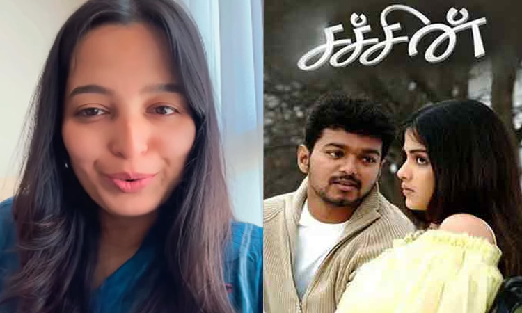 Actress Rashmi goes viral in the re-release of “Sachein” | “சச்சின்” ரீ ...