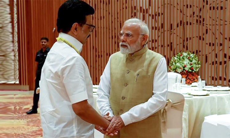 NITI Aayog meeting concludes: Chief Minister M.K. Stalin meets Prime Minister Modi | நிதிஆயோக் ...
