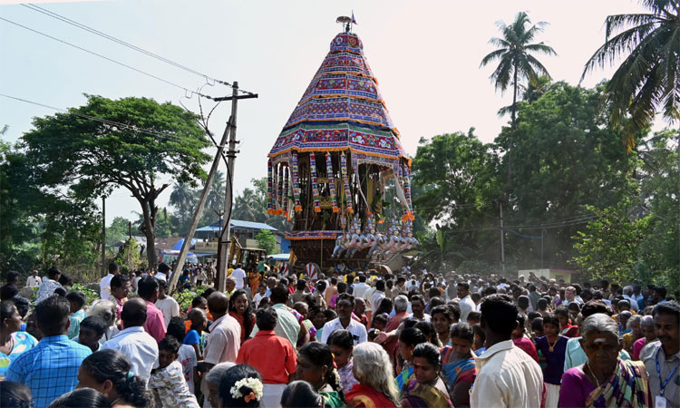 பட்டீஸ்வரம் தேனுபுரீஸ்வரர் கோவில் தேரோட்டம் | Patteeswaram Therottam ...
