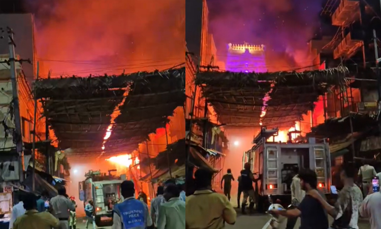 திருப்பதியில் பயங்கர தீ விபத்து | Terrible fire accident in Tirupati