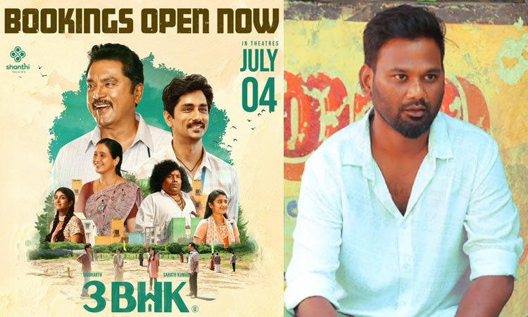 lubber pandhu director congratulated the crew of "3 BHK" | “3 பிஎச்கே ...